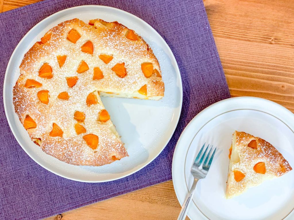 Peach Ricotta Cake - Indecision & Cake