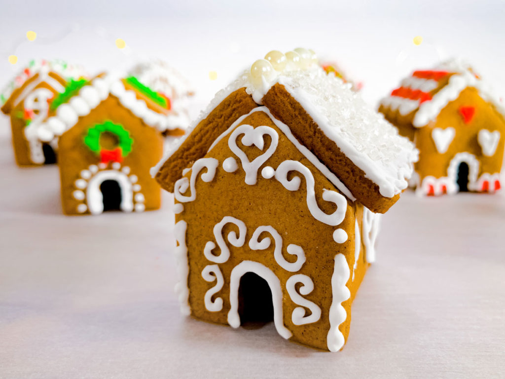 Mini Gingerbread Houses - Indecision & Cake