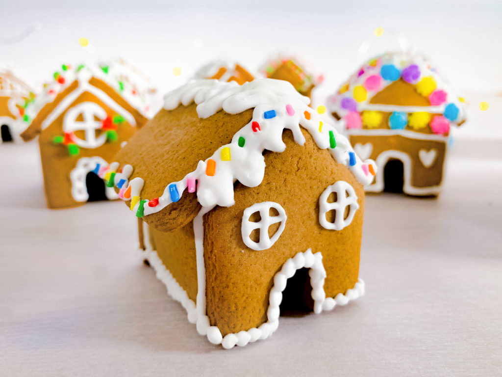 Mini Gingerbread Houses - Indecision & Cake