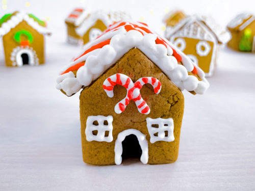 Mini Gingerbread Houses - Indecision & Cake