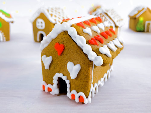Mini Gingerbread Houses - Indecision & Cake